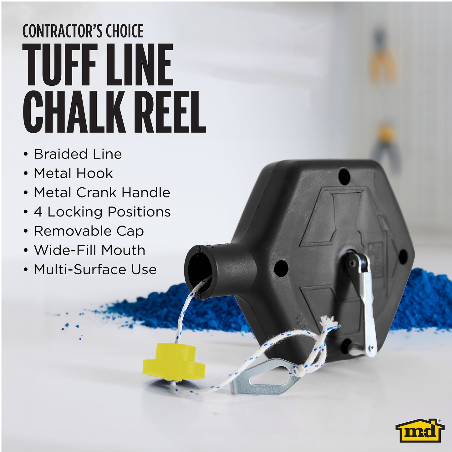 ABS Tuff Line™ Contractor Chalk Reel – M-D Building Products