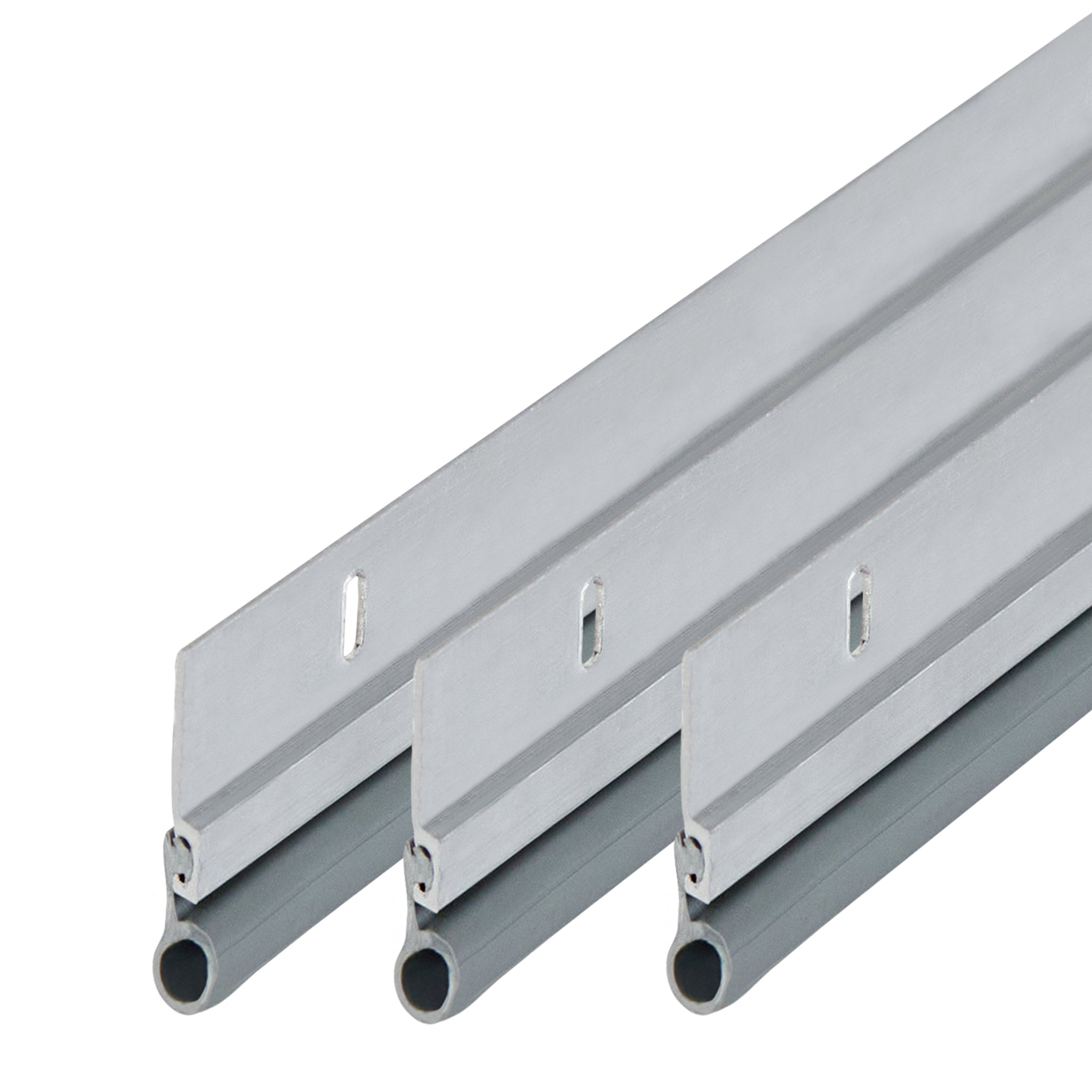 36 in. x 84 in. Flat-design Aluminum and Vinyl Screw-on Top and Sides ...