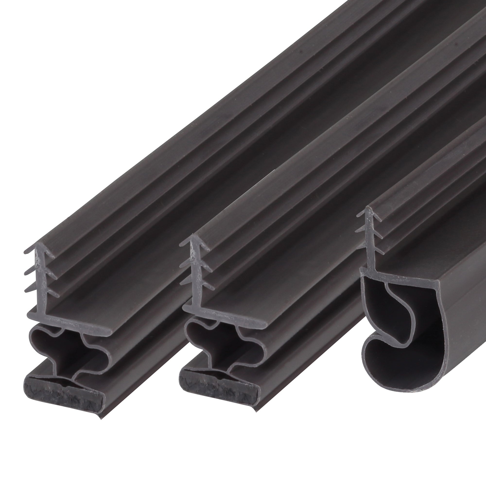 Vinyl with Magnetic Strip Top and Sides Door Seal Kit for Steel Doors ...