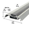 Adjustable Aluminum Low-profile Threshold with Vinyl Seal – M-D ...