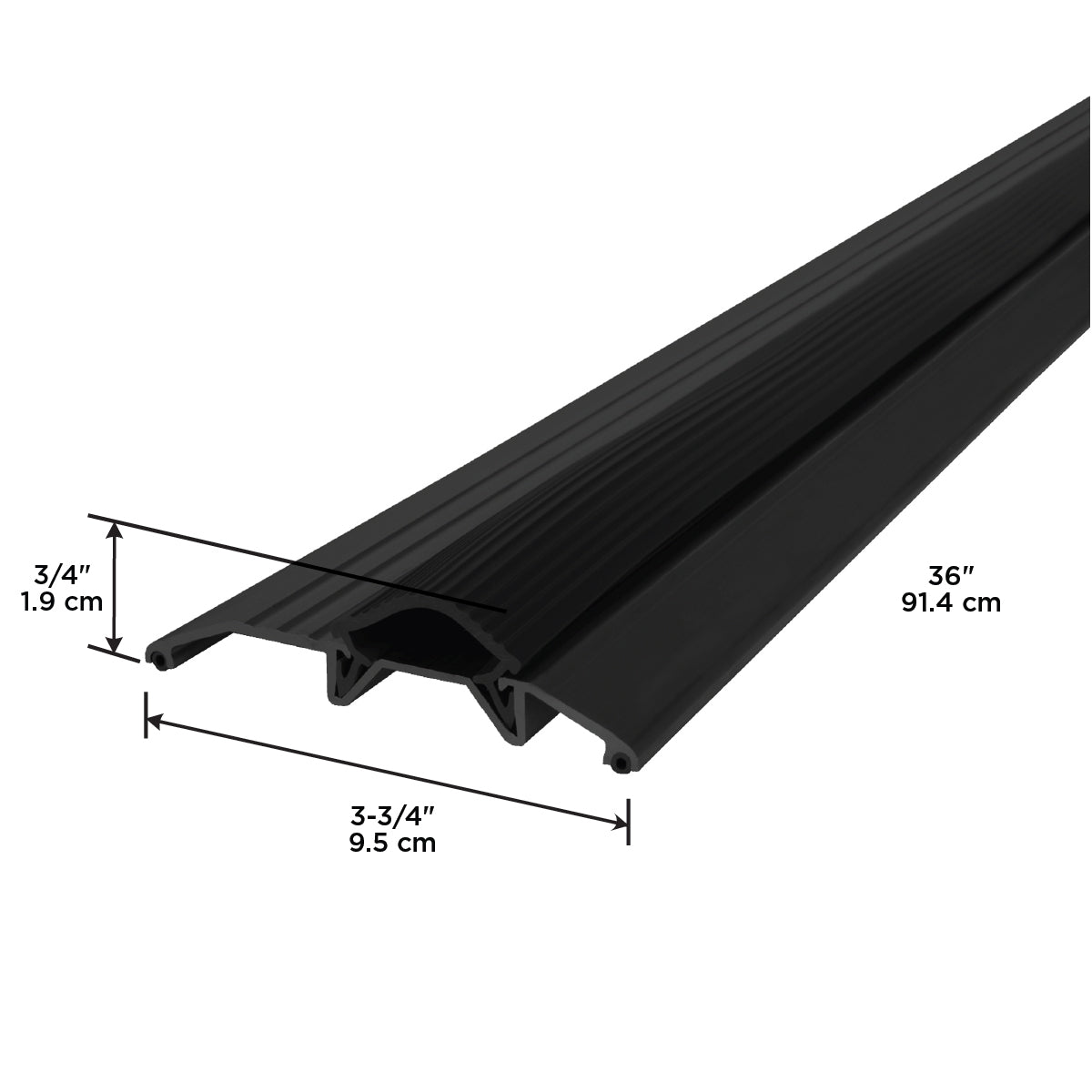 Aluminum and Vinyl Heavy-Duty Low-Profile Threshold – M-D Building Products