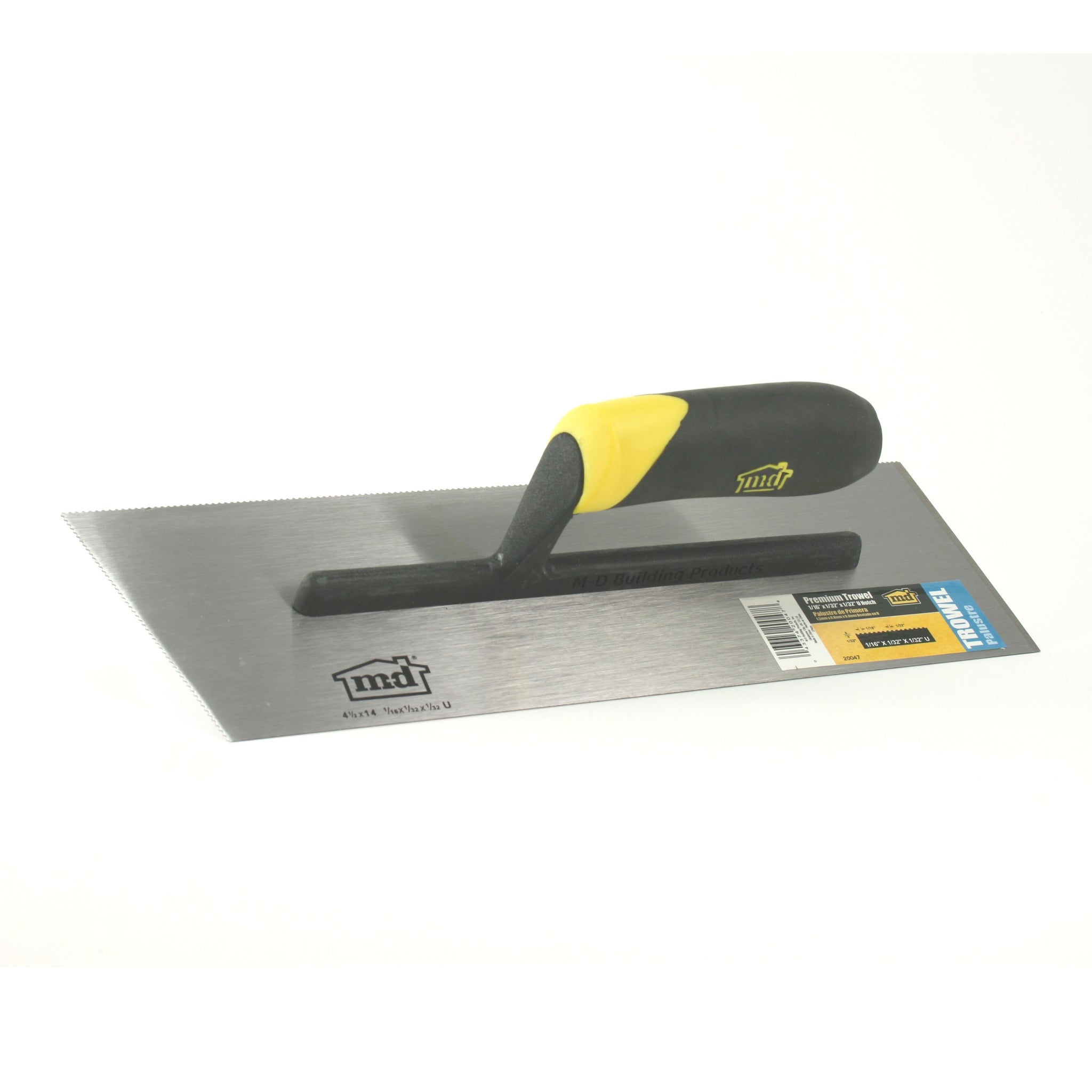 Premium U Notch Trowel – M-D Building Products