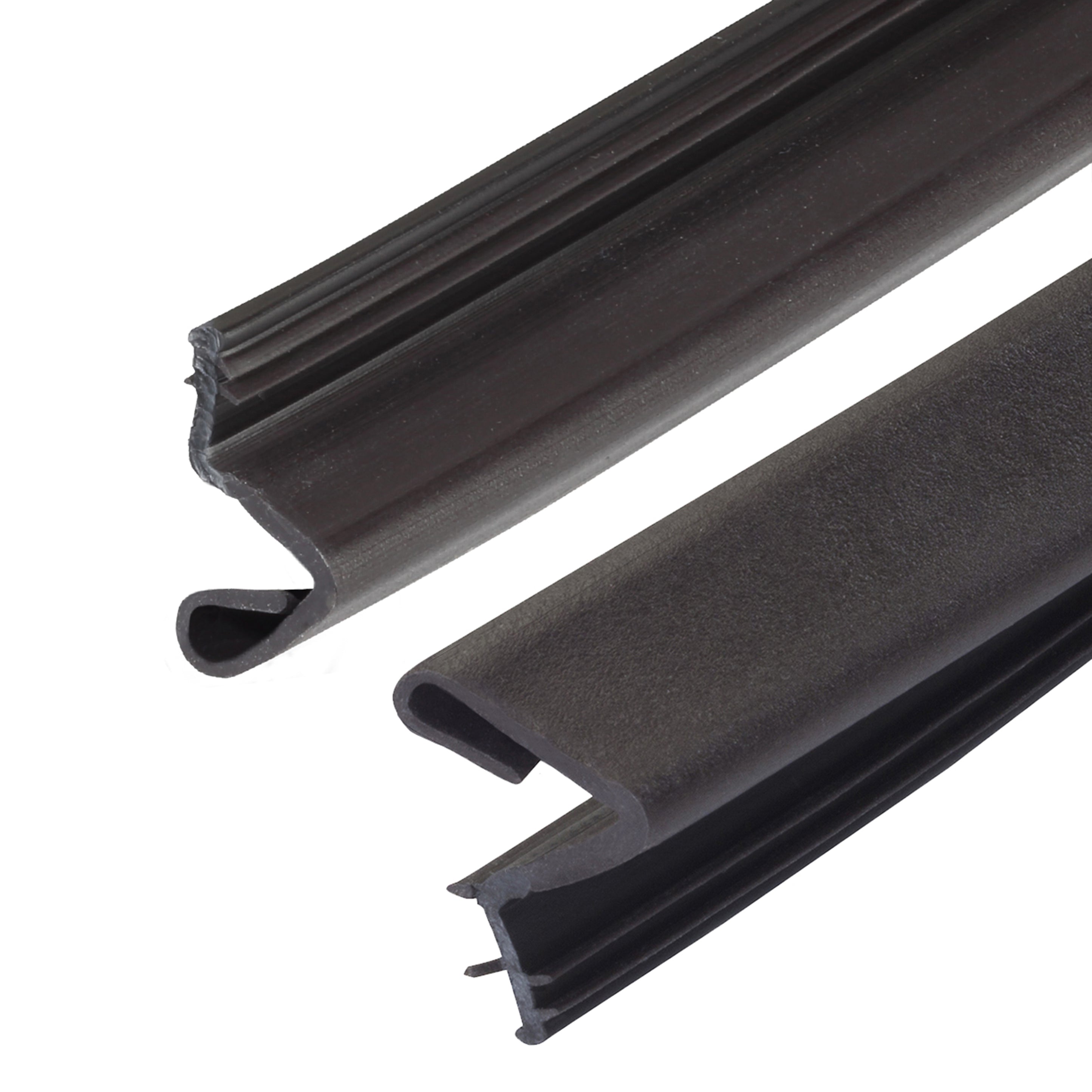 Premium Rubber PLATINUM™ Top and Sides Door Seal for Doors with Kerf/C ...