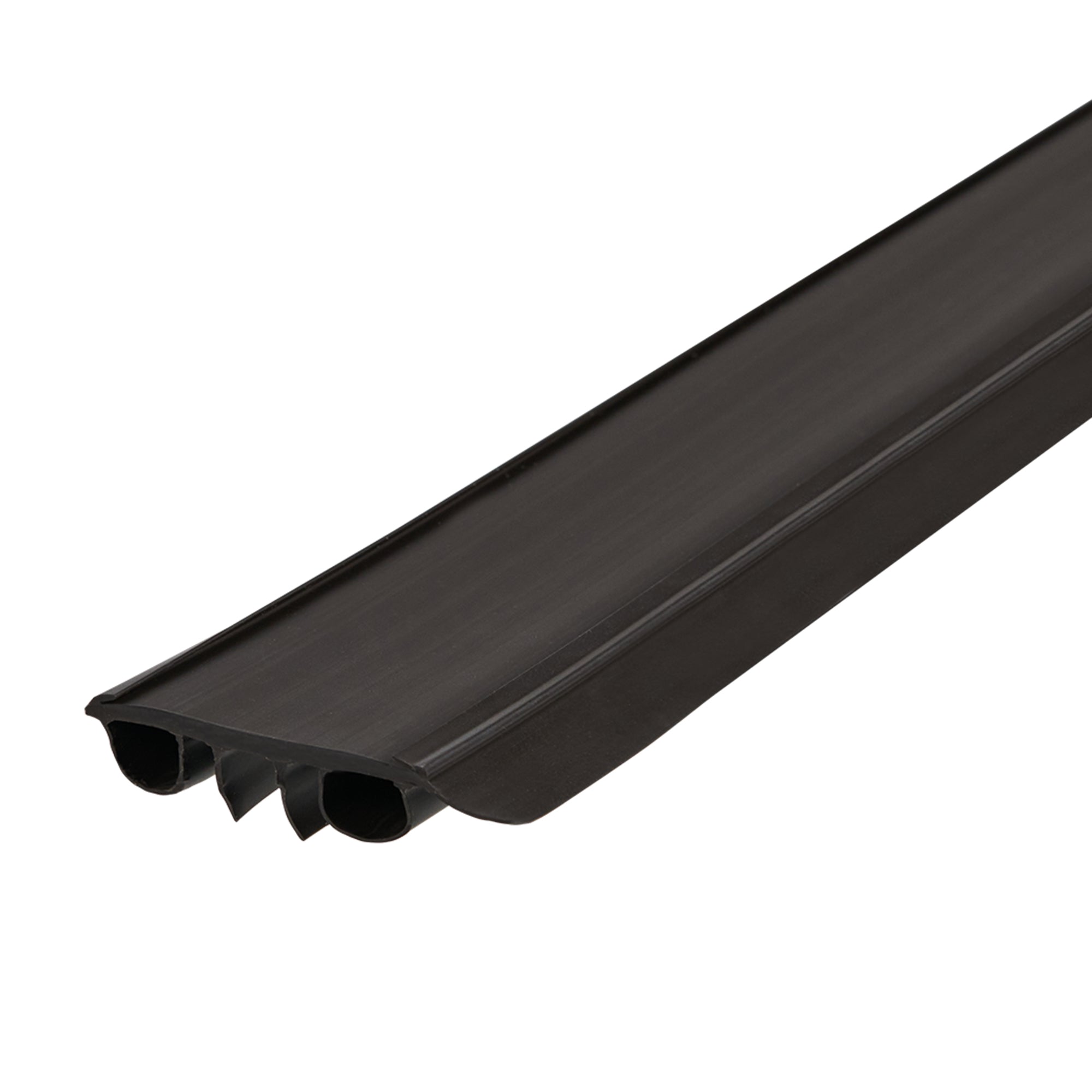 36 in. Brown Vinyl Concealed Screw/Nail-on Under Door Seal – M-D ...