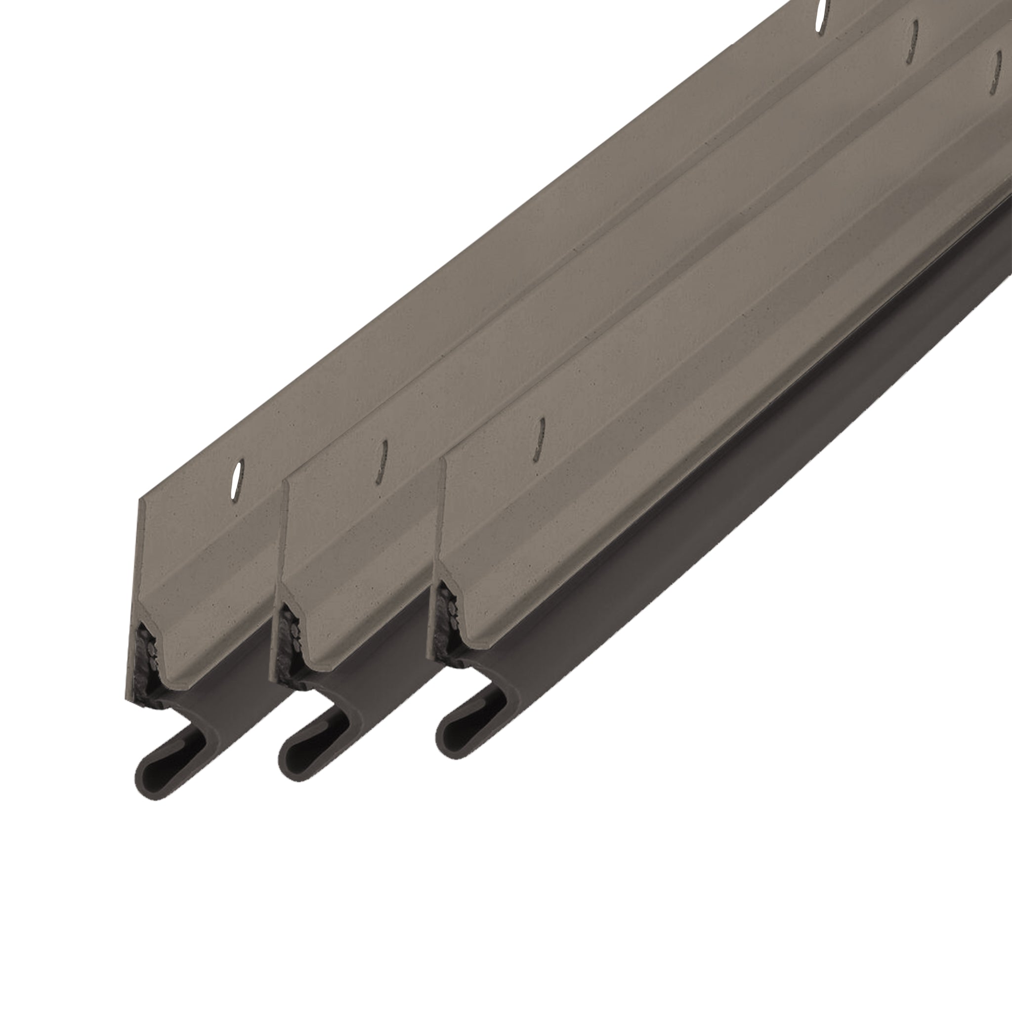 Heavy-duty Aluminum & Premium Rubber Screw-On Top and Sides Door Seal ...