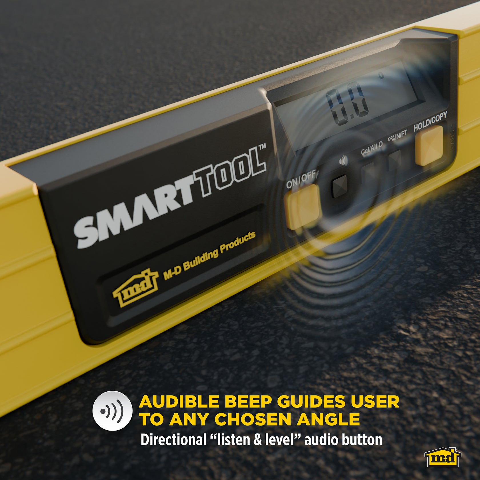 Gen2 SMARTTOOL® Digital Level – M-D Building Products