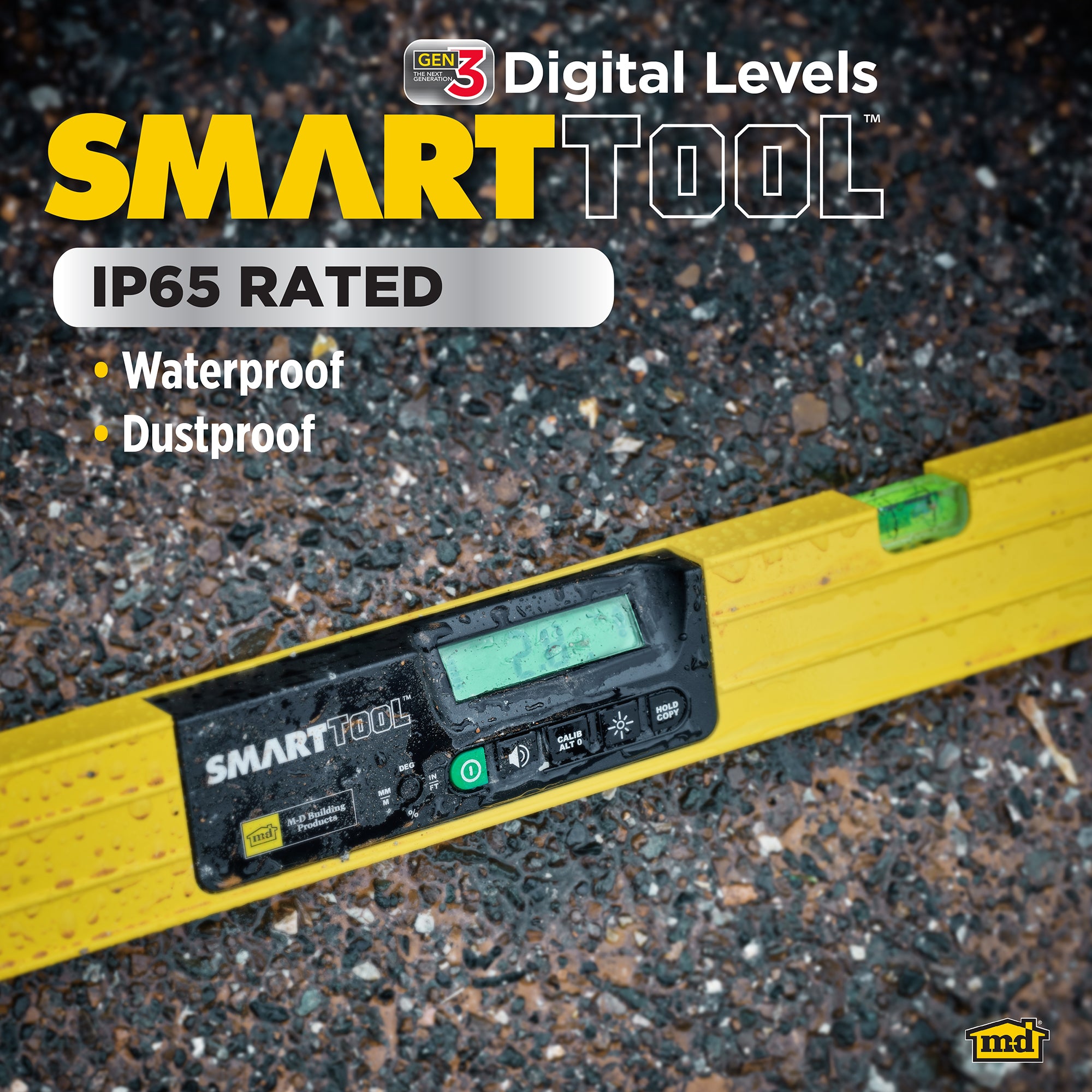 Gen3 SMARTTOOL® Digital Level – M-D Building Products